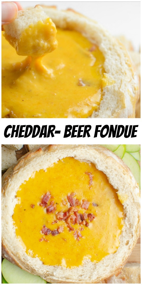Cheddar Beer Fondue - Recipe Girl