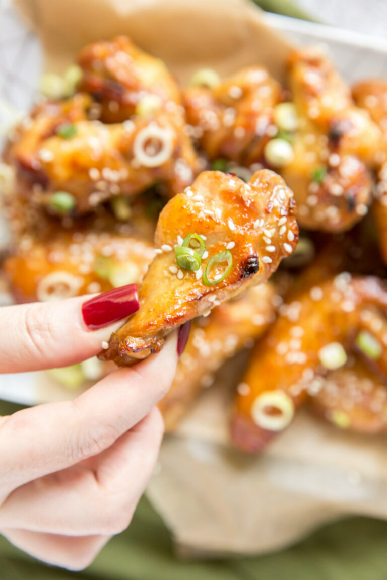Sweet Chili Glazed Chicken Wings - Recipe Girl