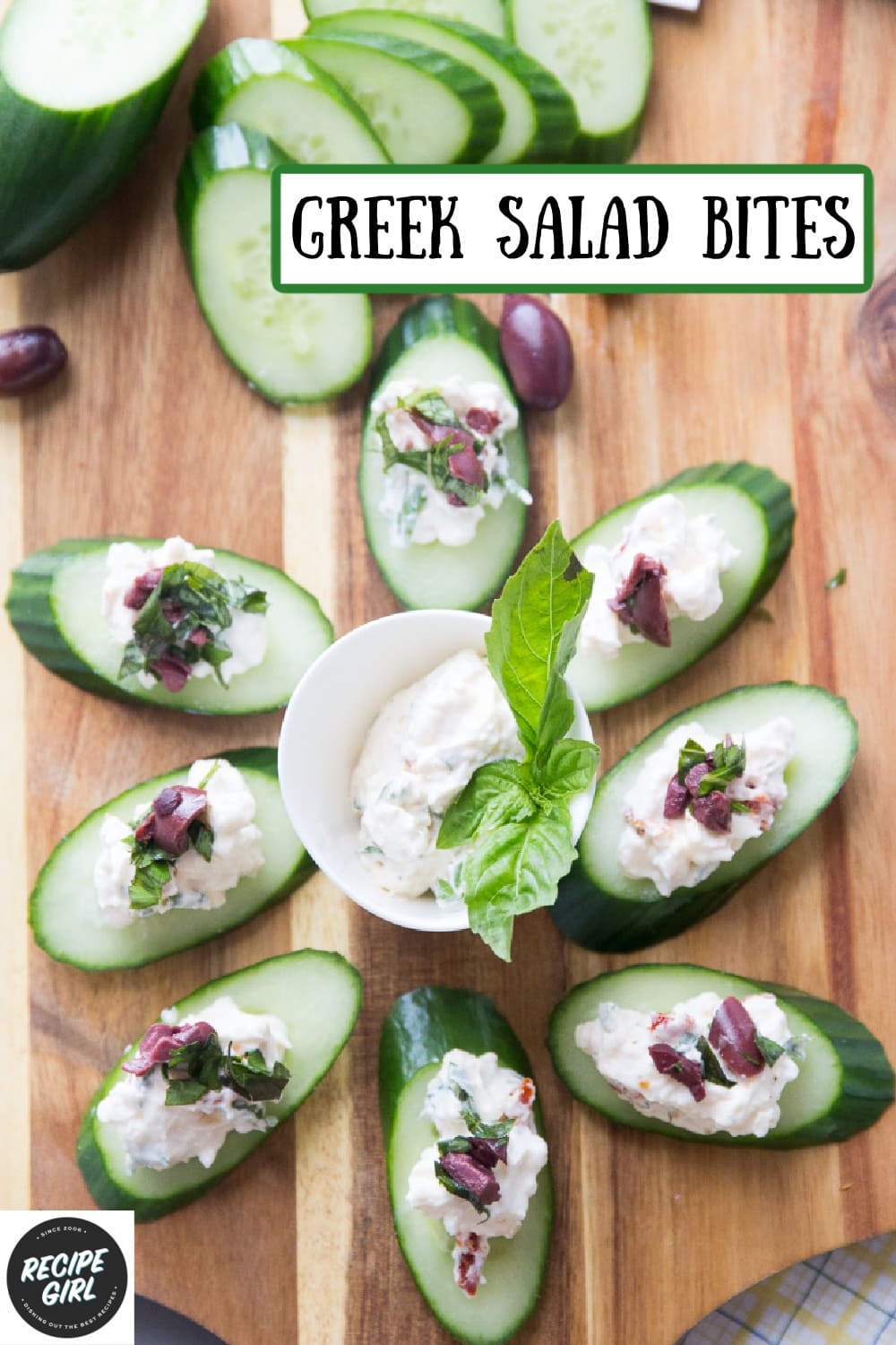 Greek Salad Bites - Recipe Girl