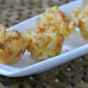 Mini Macaroni and Cheese Appetizers - Recipe Girl