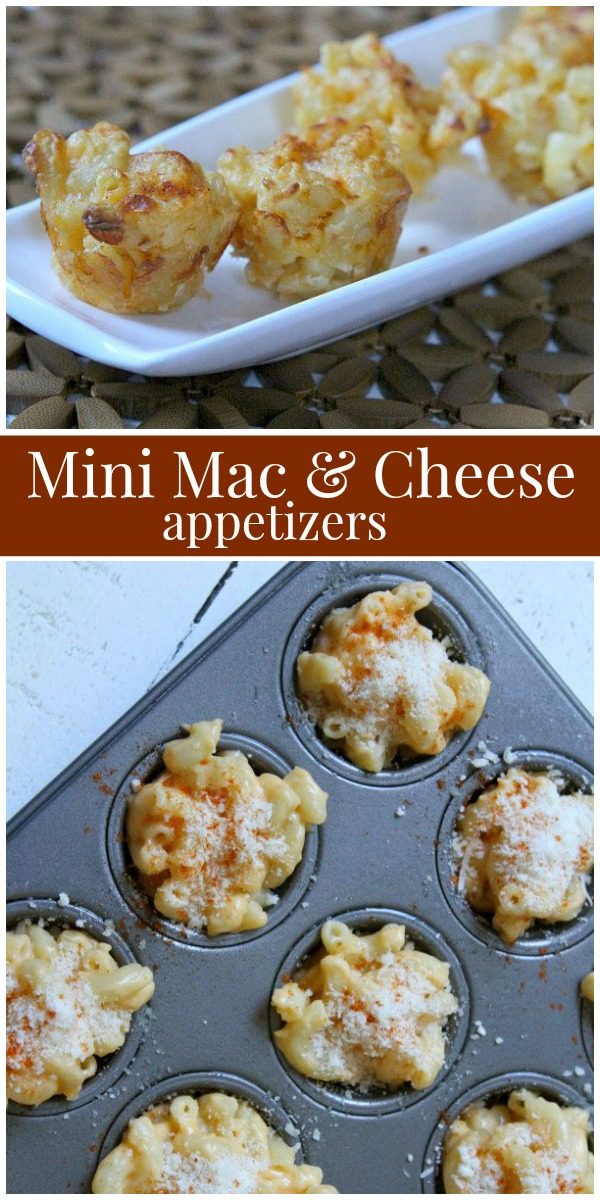 Mini Macaroni and Cheese Appetizers - Recipe Girl