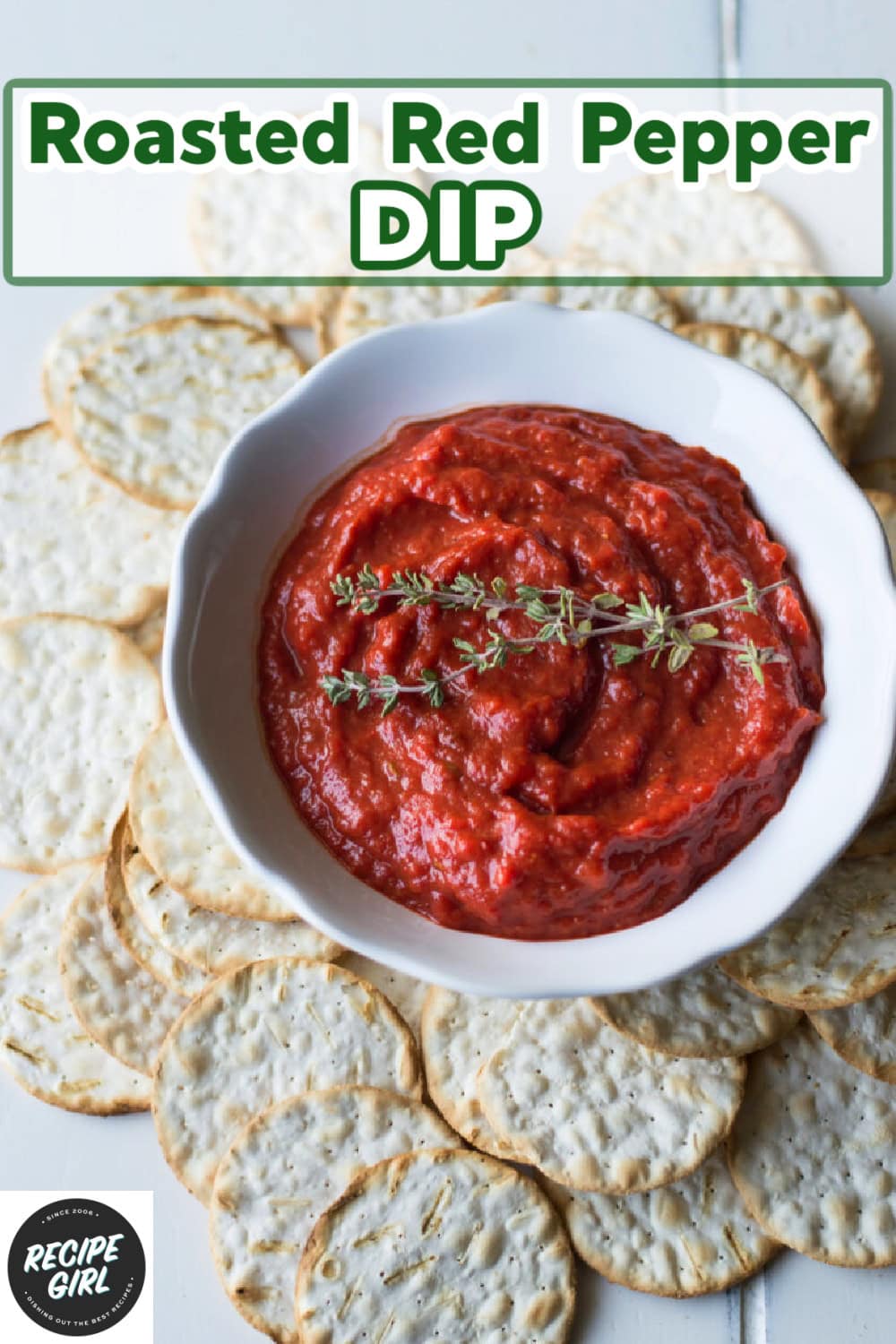 Roasted Sweet Red Pepper Spread - Recipe Girl