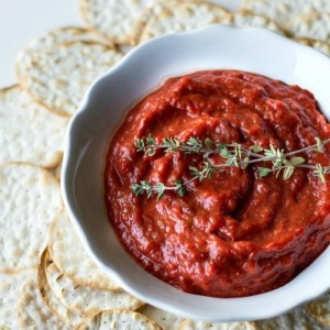 Roasted Sweet Red Pepper Spread - Recipe Girl