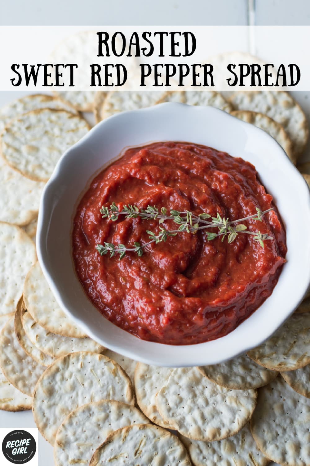 Roasted Sweet Red Pepper Spread - Recipe Girl