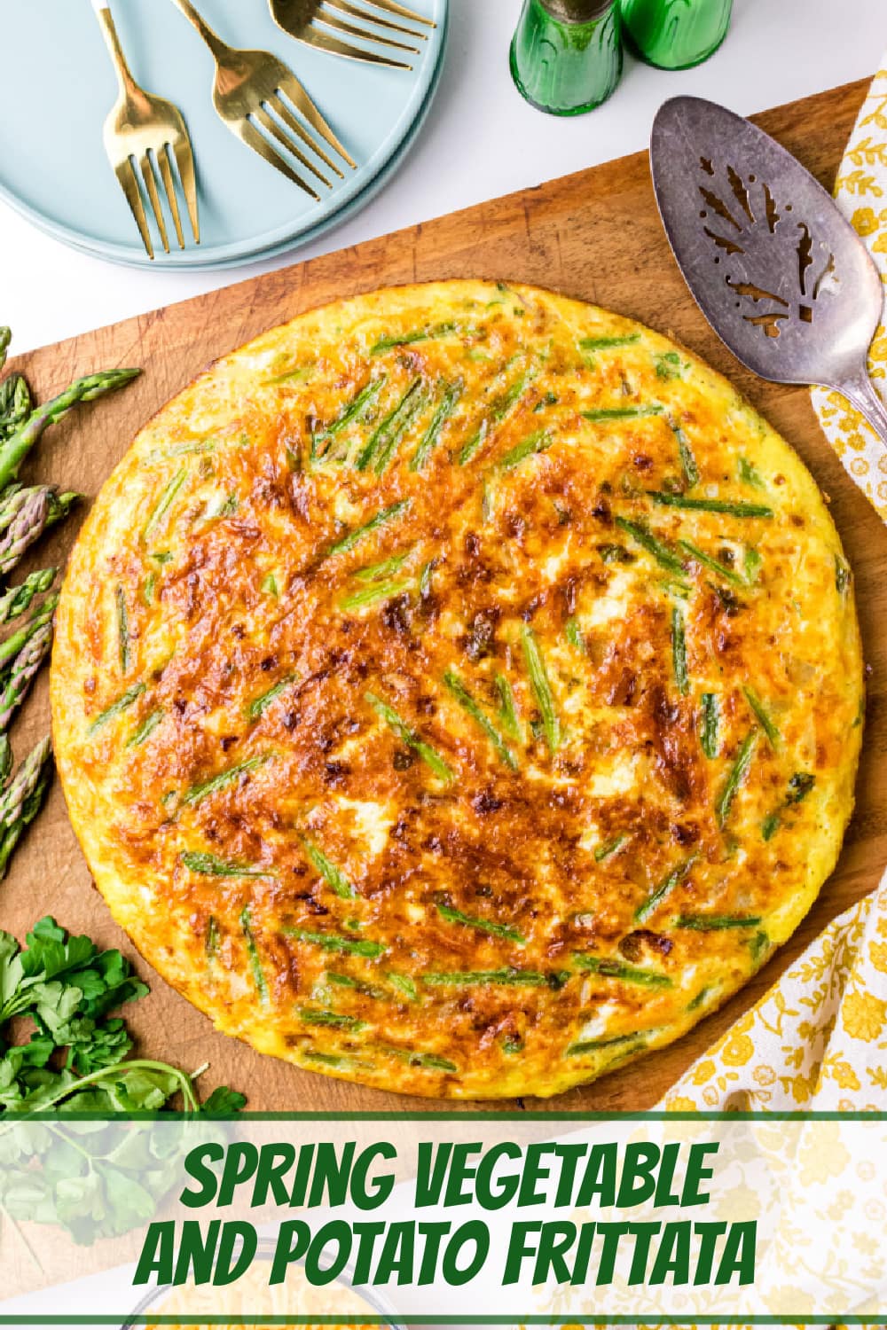Spring Vegetable and Potato Frittata - Recipe Girl
