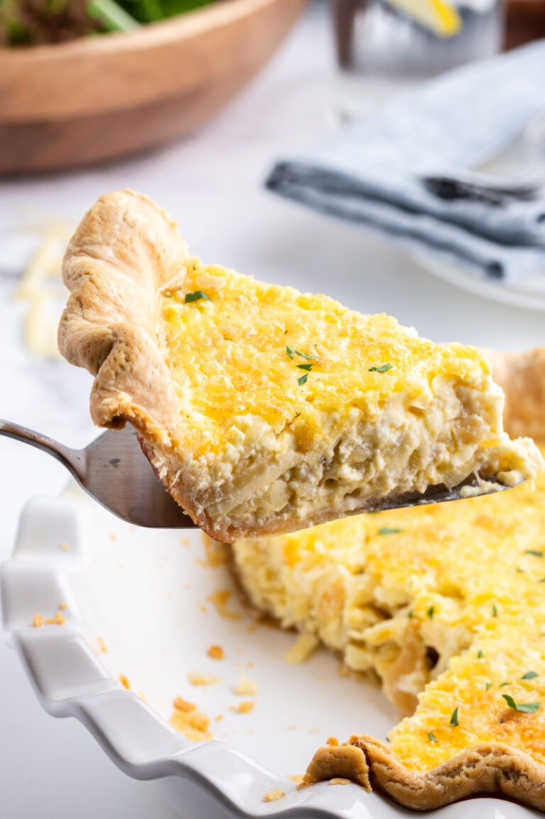 Swiss Onion Quiche - Recipe Girl