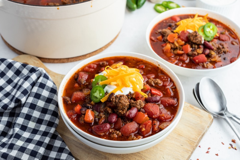 Beef and Bean Chili - Recipe Girl
