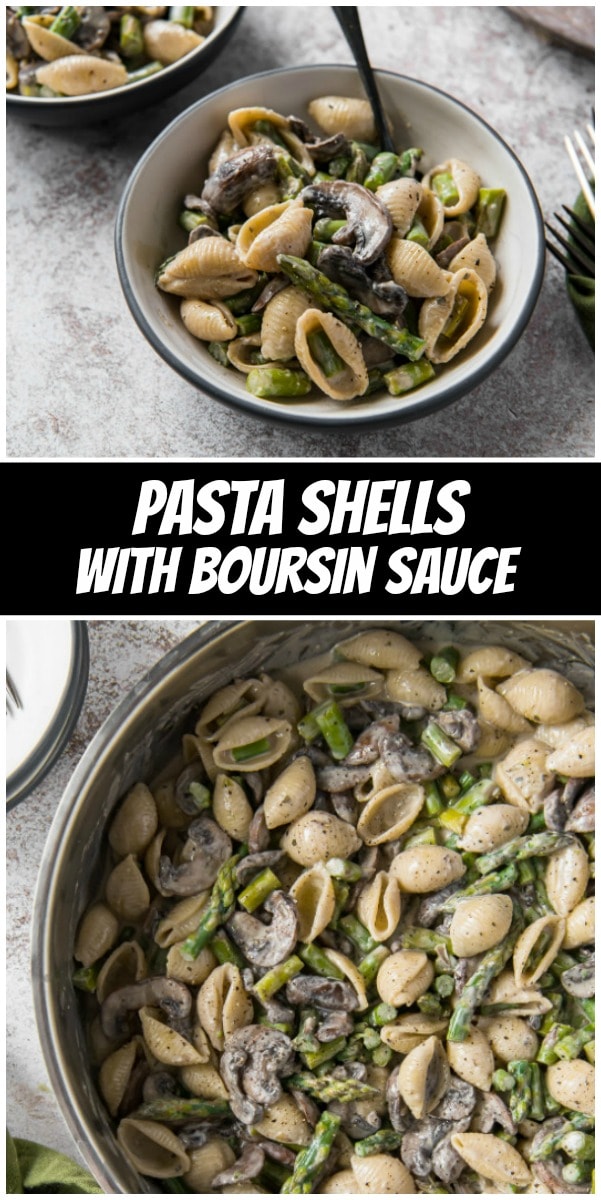 Pasta Shells with Portobello Mushrooms - Recipe Girl