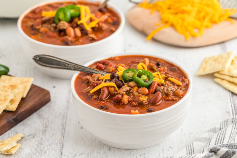 Three Bean and Beef Chili - Recipe Girl