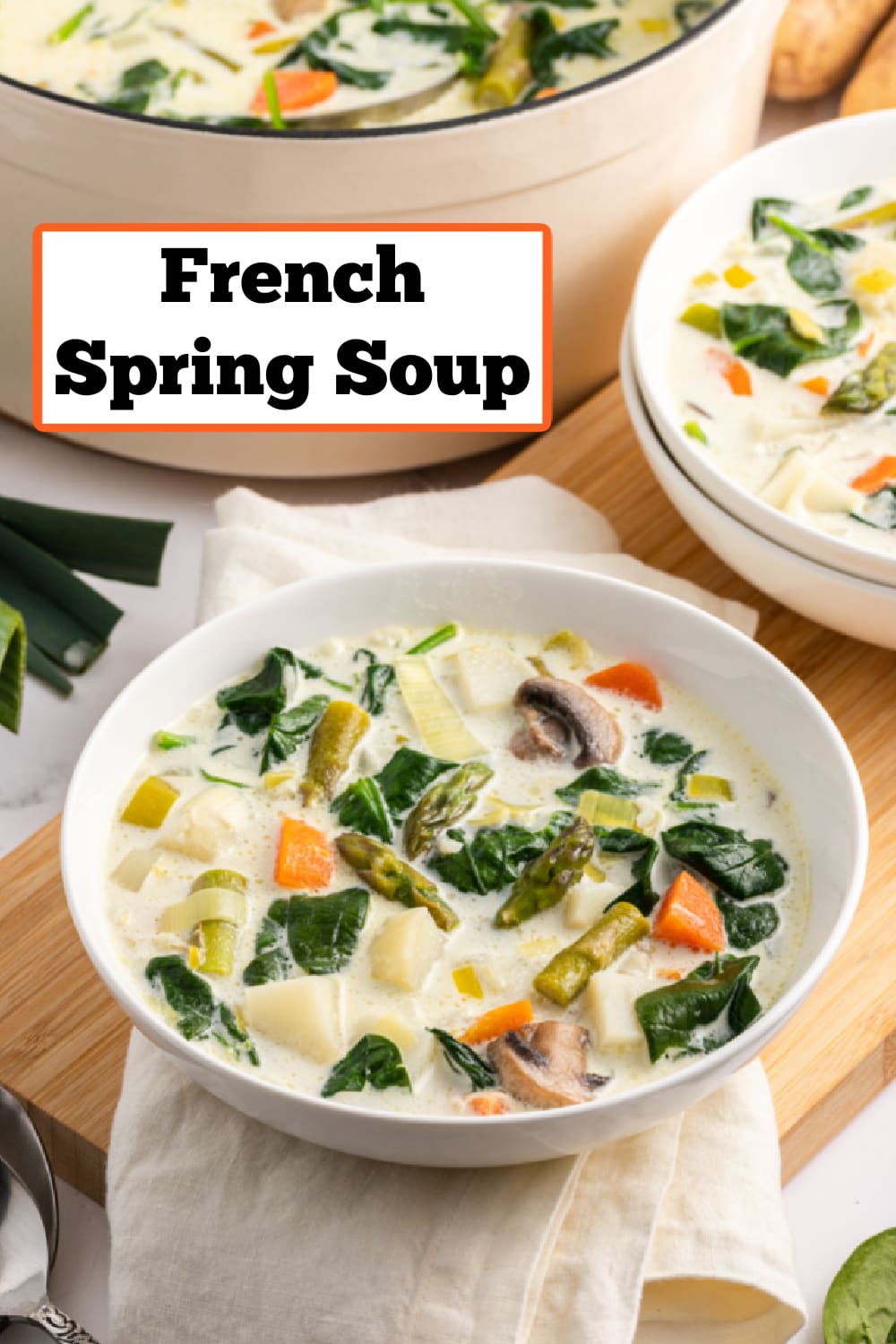 French Spring Soup - Recipe Girl