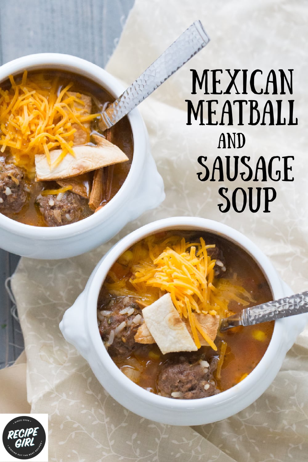 Mexican Meatball and Salsa Soup - Recipe Girl