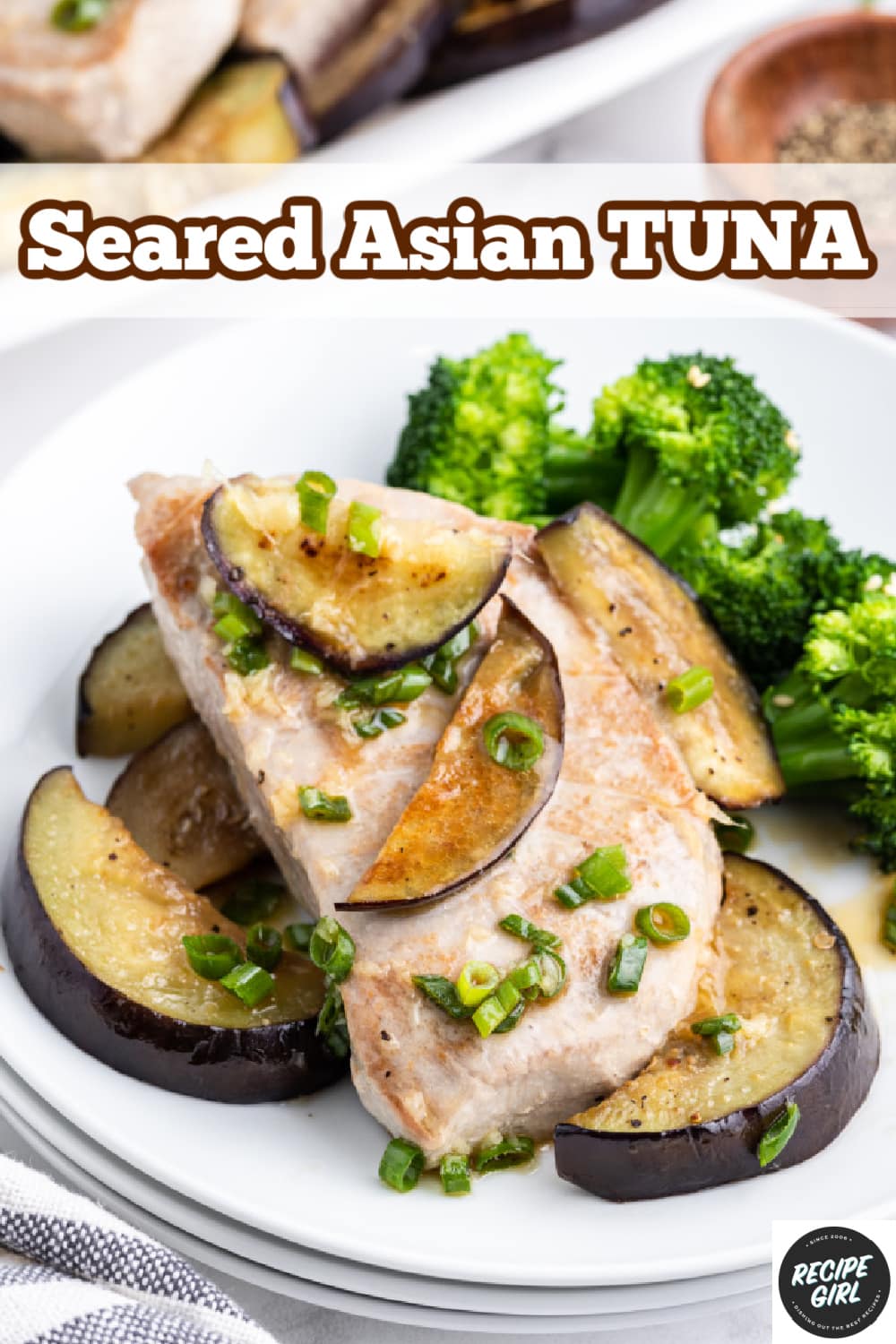 Seared Asian Tuna Steaks - Recipe Girl