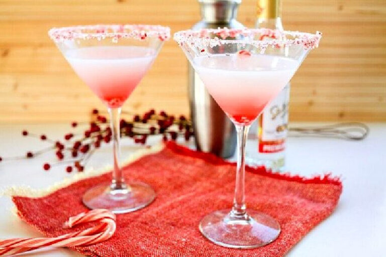 Candy Cane Martini - Recipe Girl