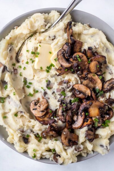 Mashed Potatoes with Mushrooms - Recipe Girl