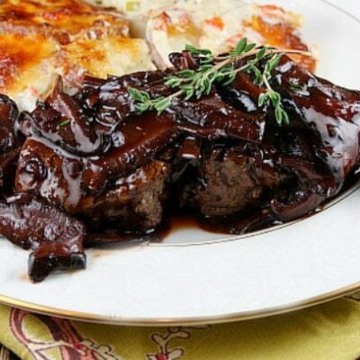 Filet Mignon with Mushroom Cabernet Sauce - Recipe Girl