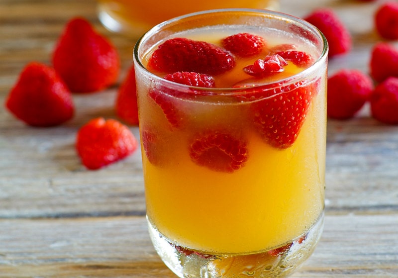 Fruity Vodka Spritzers - Recipe Girl