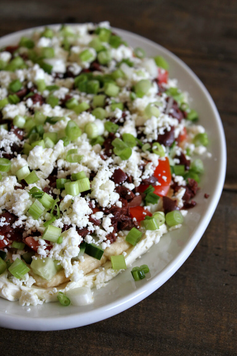 Layered Greek Dip - Recipe Girl