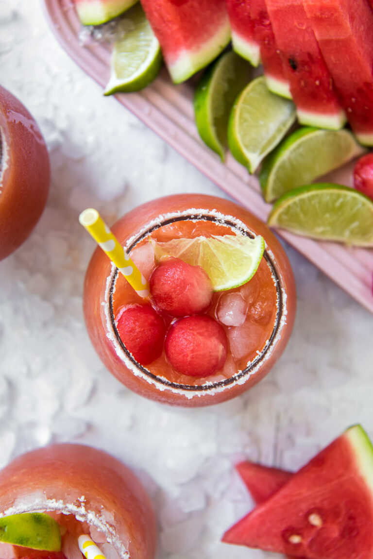 Watermelon- Mango Margaritas - Recipe Girl