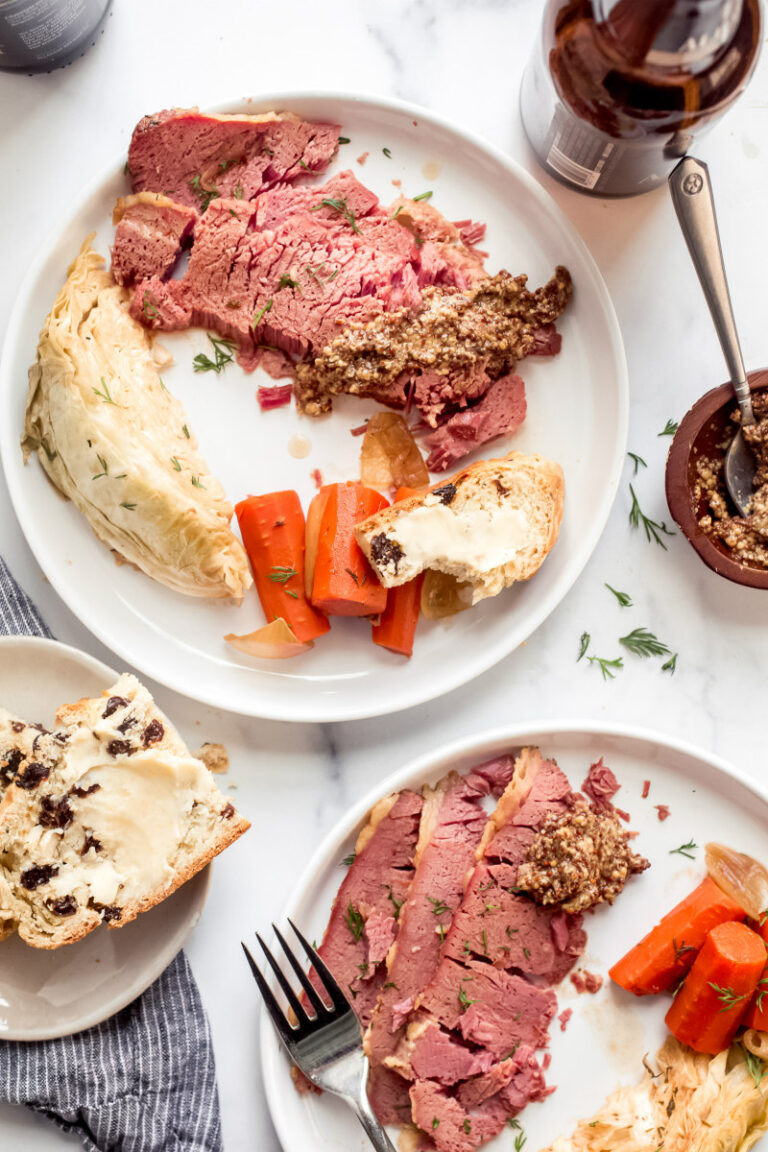 Slow Cooker Guinness Corned Beef - Recipe Girl