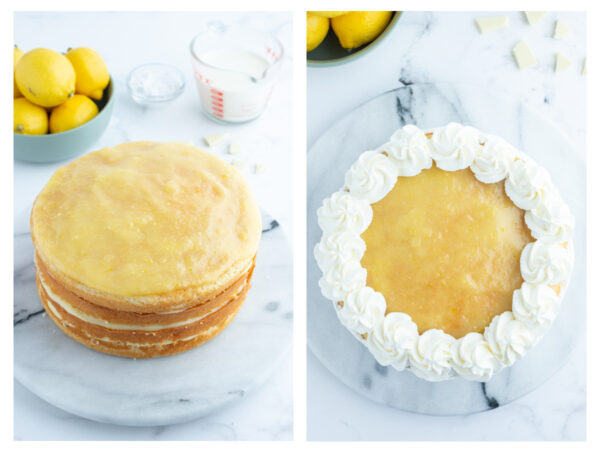 Lemon Truffle Cake - Recipe Girl