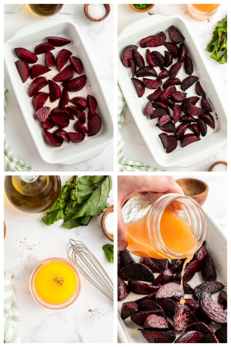 Roasted Beets with White Balsamic and Citrus Dressing - Recipe Girl