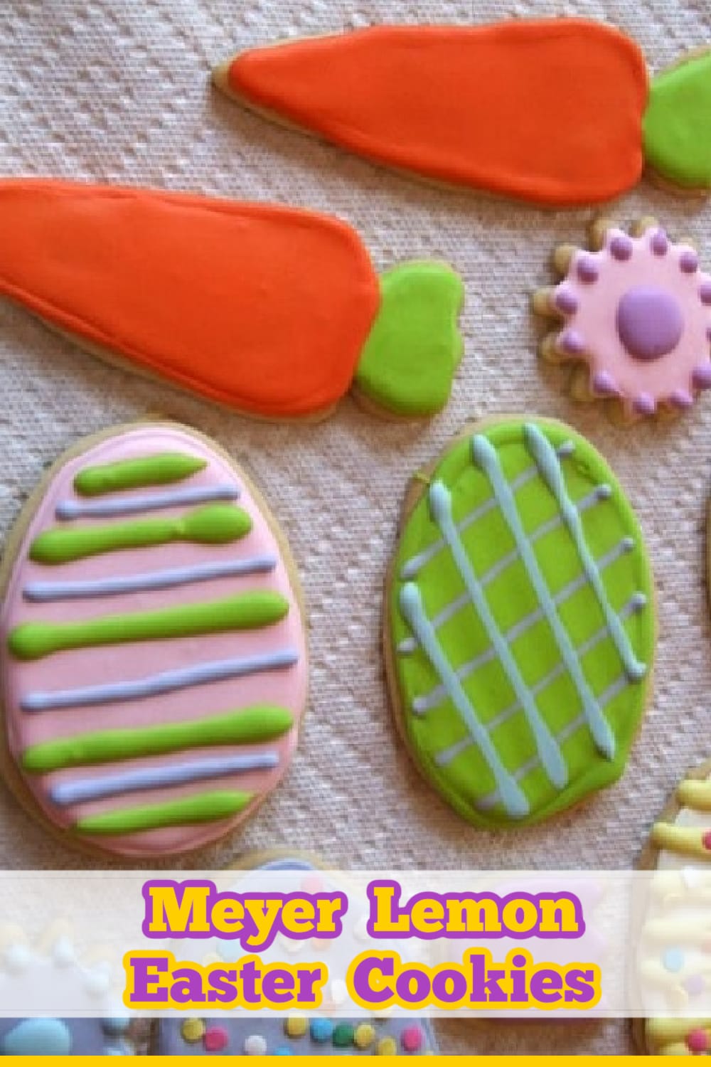 Meyer Lemon Cut Out Sugar Cookies - Recipe Girl