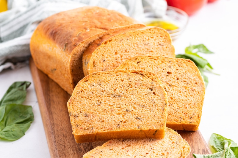 Tomato Basil Bread - Recipe Girl