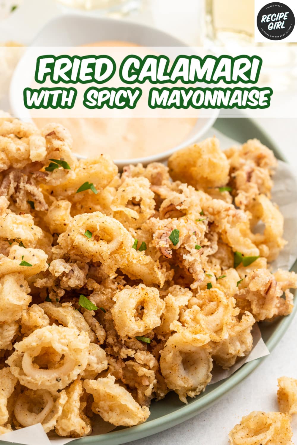 Fried Calamari with Spicy Mayonnaise - Recipe Girl