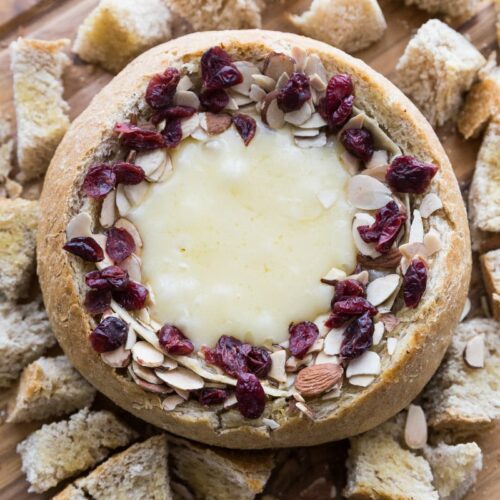 Baked Brie with Blueberry Sauce - Recipe Girl