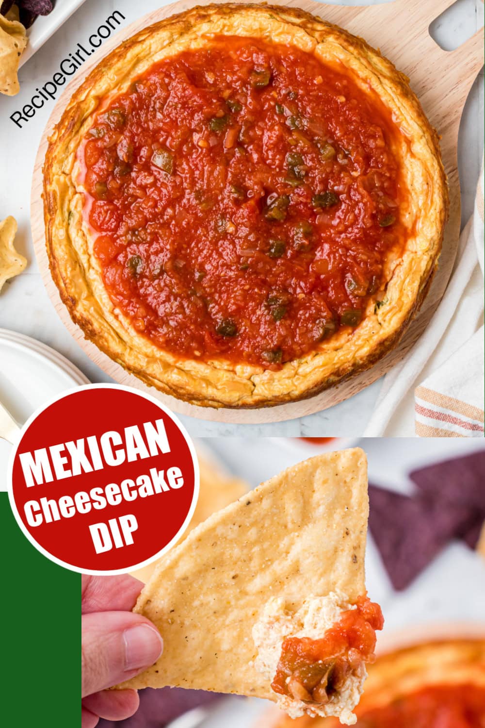 Mexican Cheesecake Dip - Recipe Girl