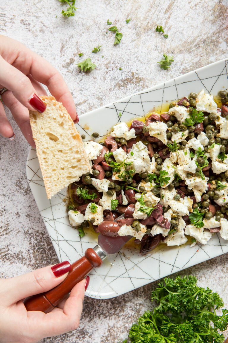 Olive and Goat Cheese Spread - Recipe Girl