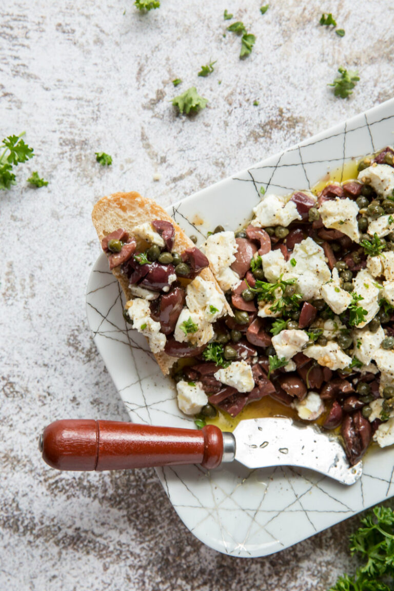 Olive and Goat Cheese Spread - Recipe Girl