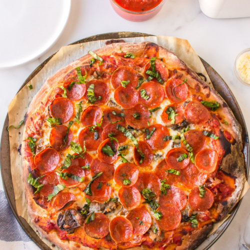 Pepperoni Pizza - Recipe Girl