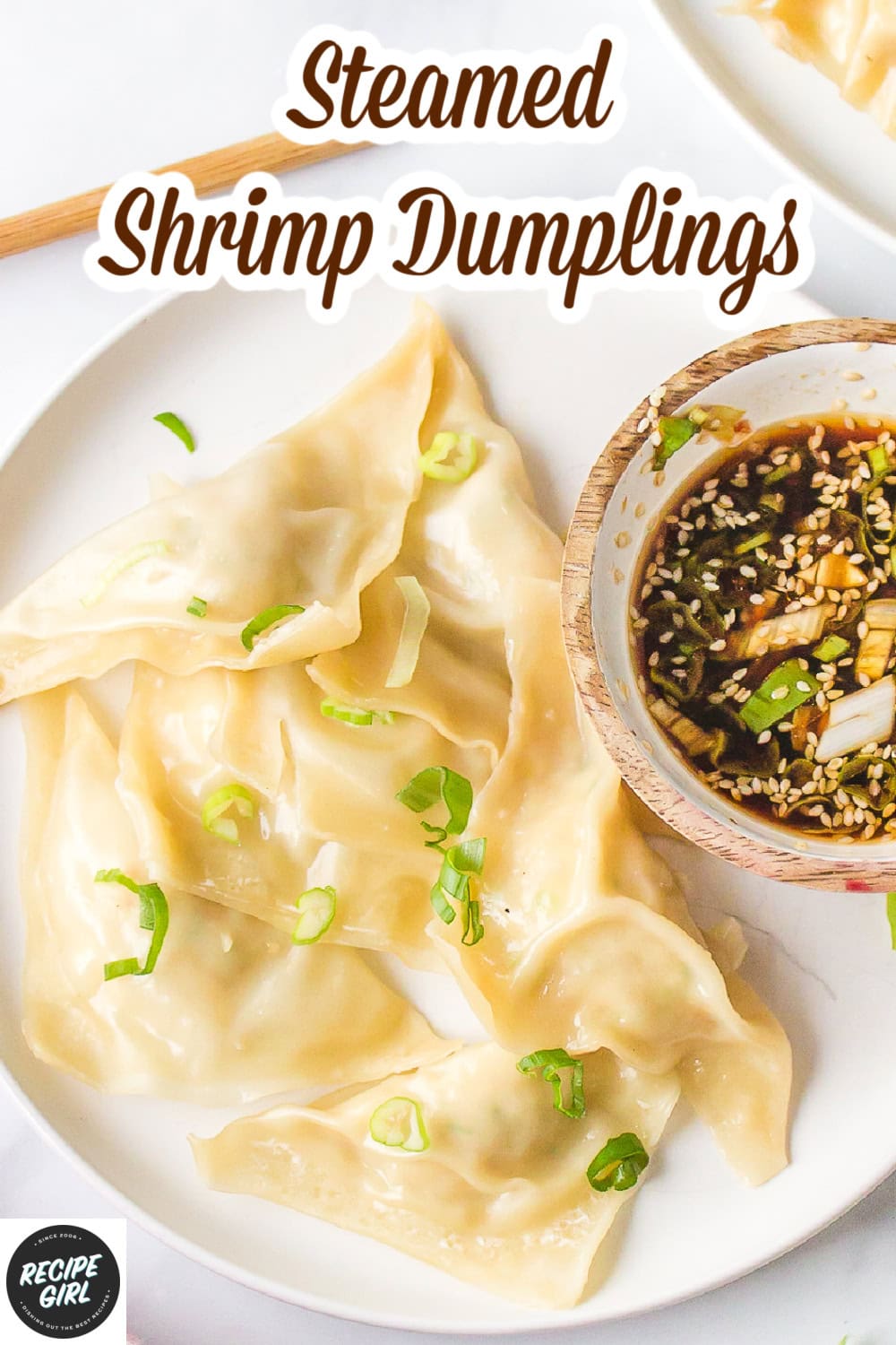 Steamed Shrimp Dumplings - Recipe Girl