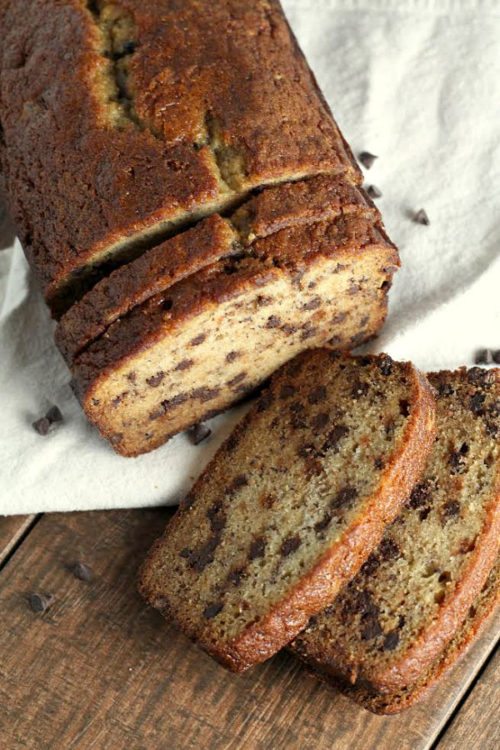Banana Chocolate Chip Bread - Recipe Girl