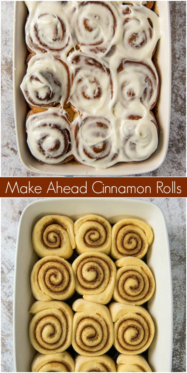 Make Ahead Cinnamon Rolls - Recipe Girl