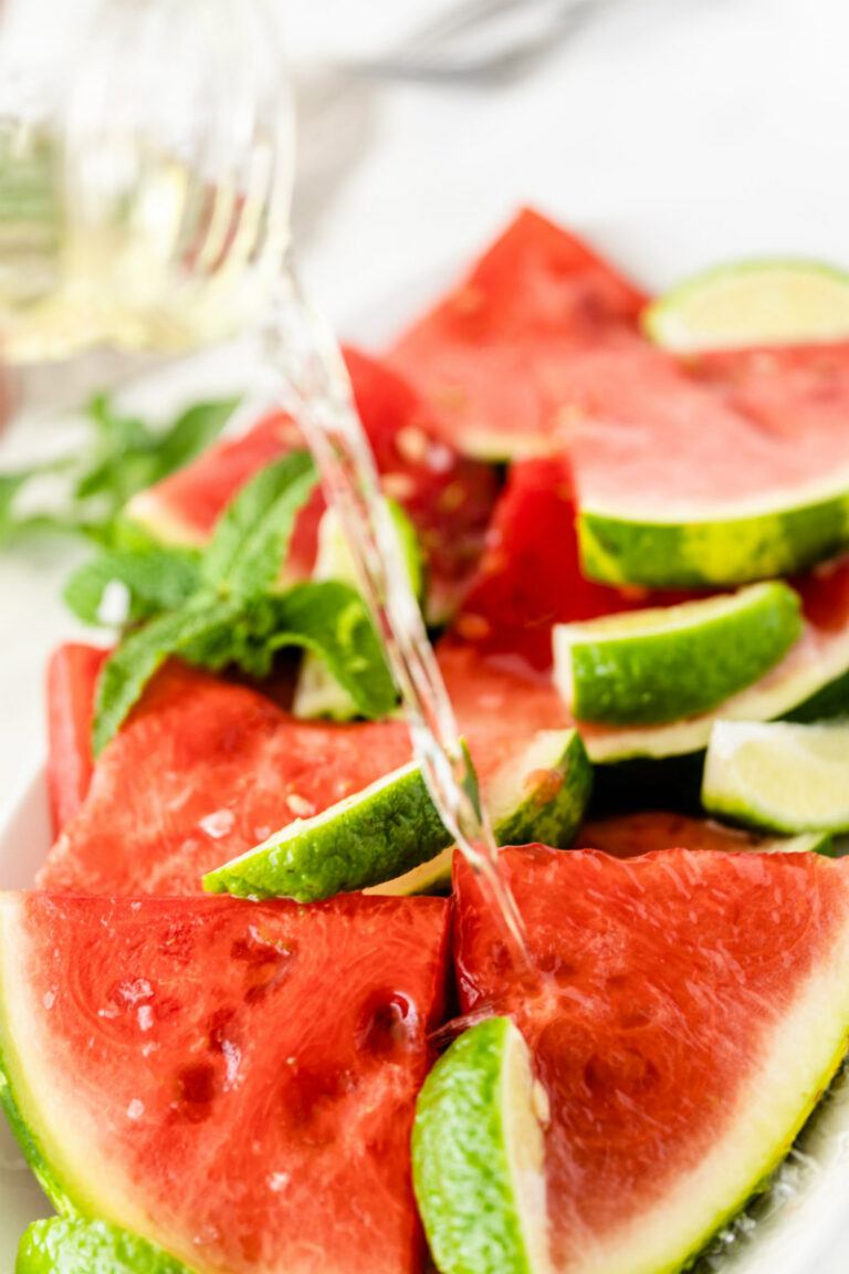 Tequila Soaked Watermelon Wedges - Recipe Girl