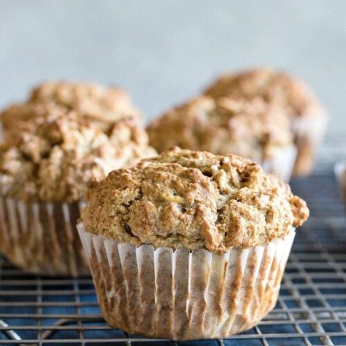 Whole Grain Banana Muffins - Recipe Girl