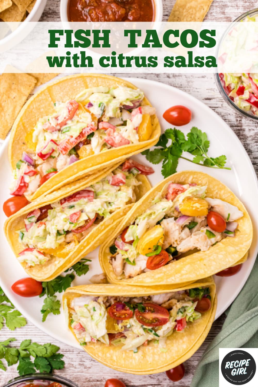Fish Tacos with Citrus Salsa - Recipe Girl