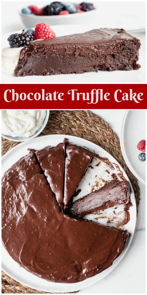 Chocolate Truffle Cake Recipe - Recipe Girl