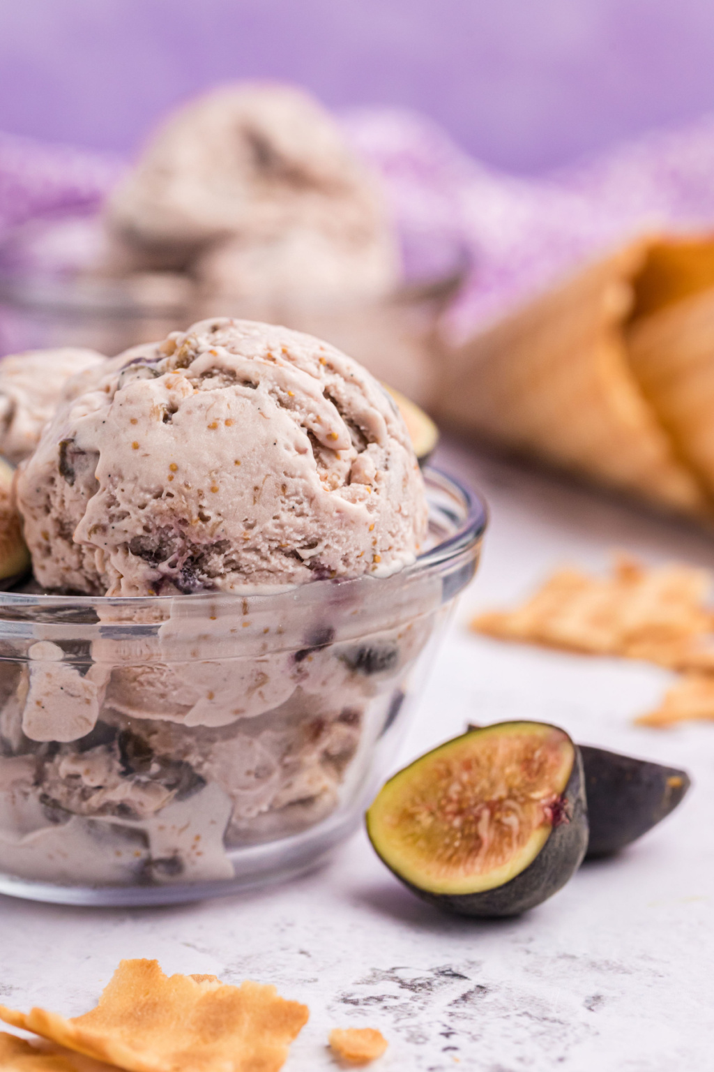 Fresh Fig Ice Cream - Recipe Girl