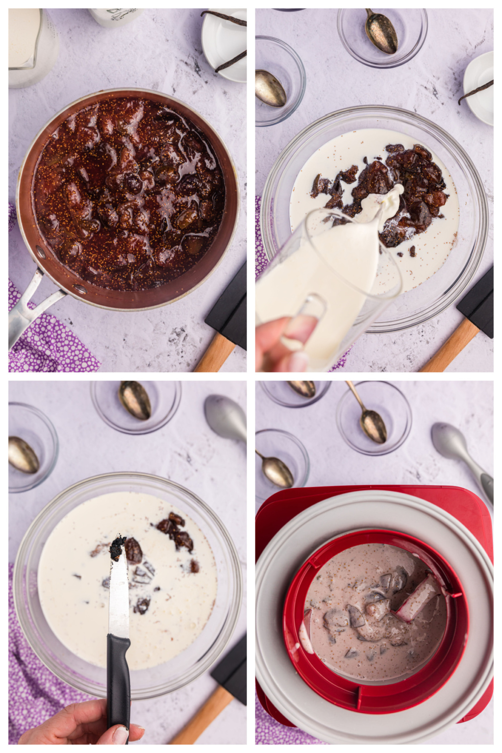 Fresh Fig Ice Cream - Recipe Girl