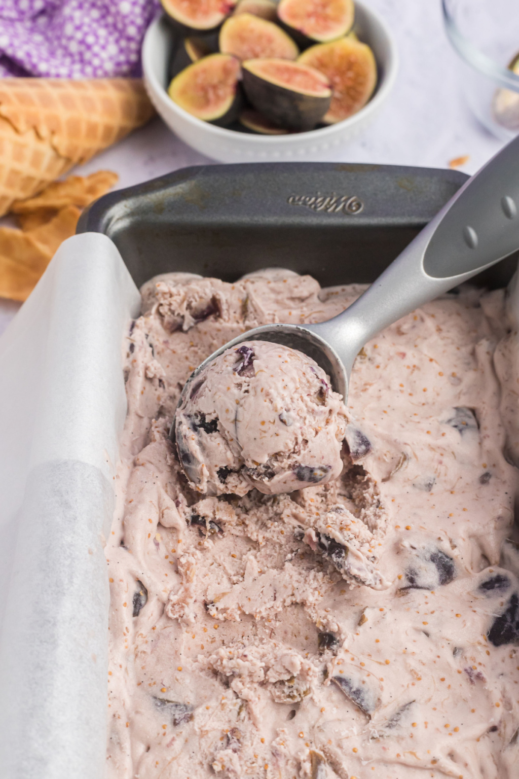 Fresh Fig Ice Cream - Recipe Girl