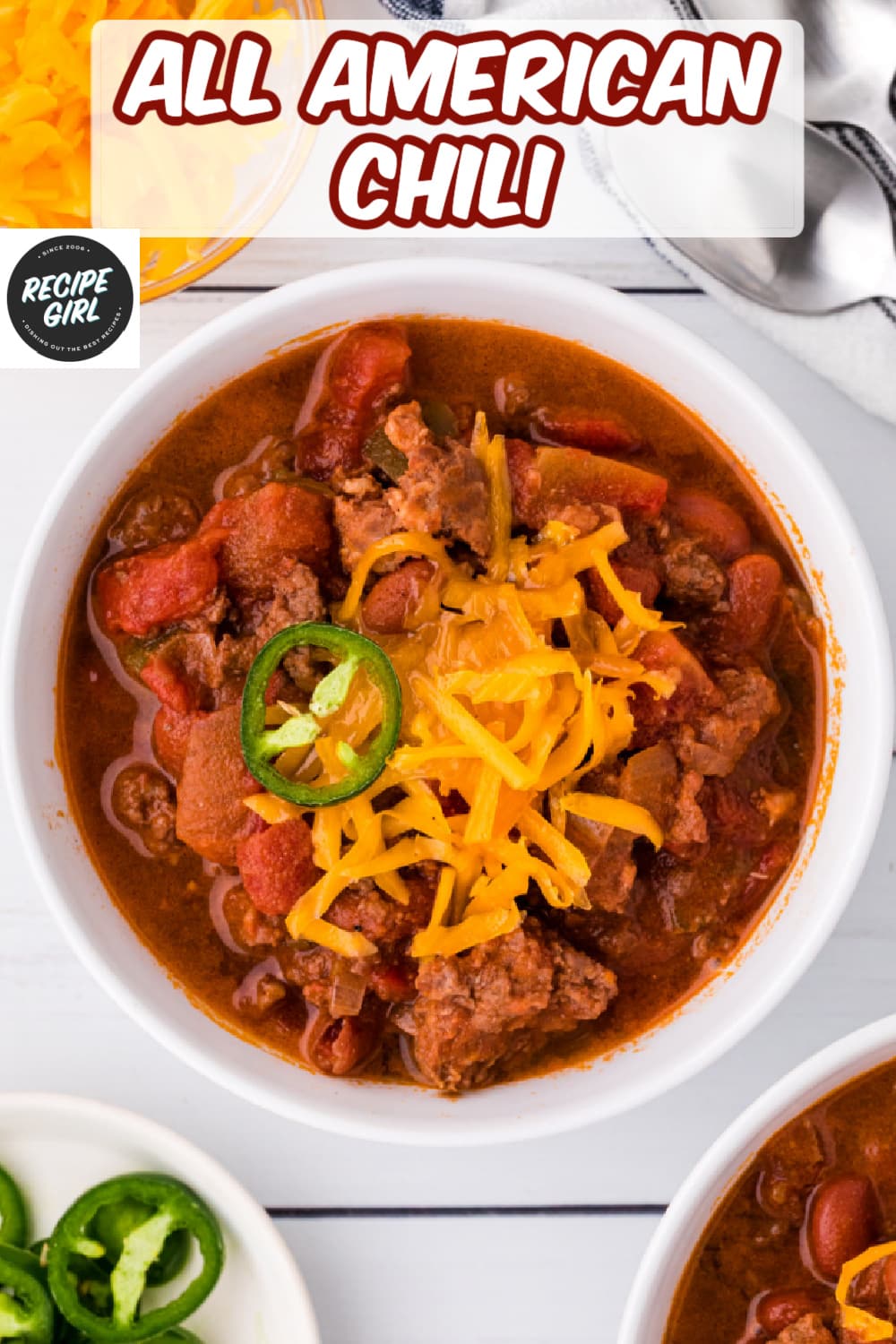 All American Chili - Recipe Girl