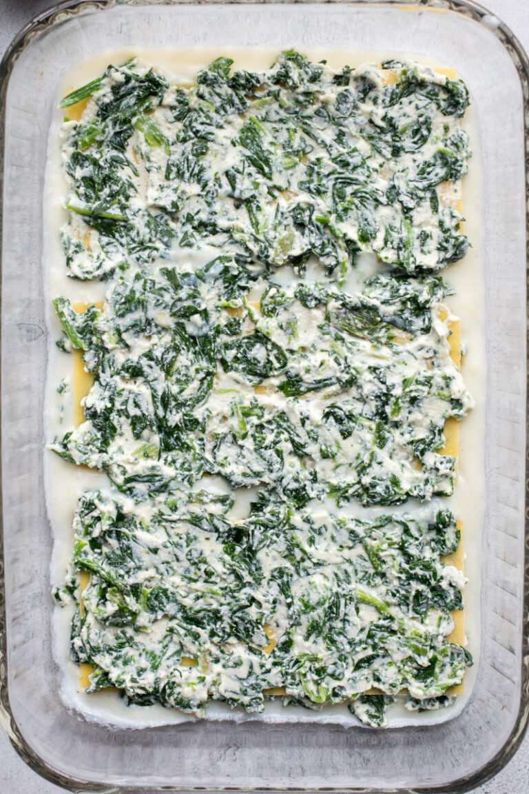 Easy Spinach Lasagna - Recipe Girl