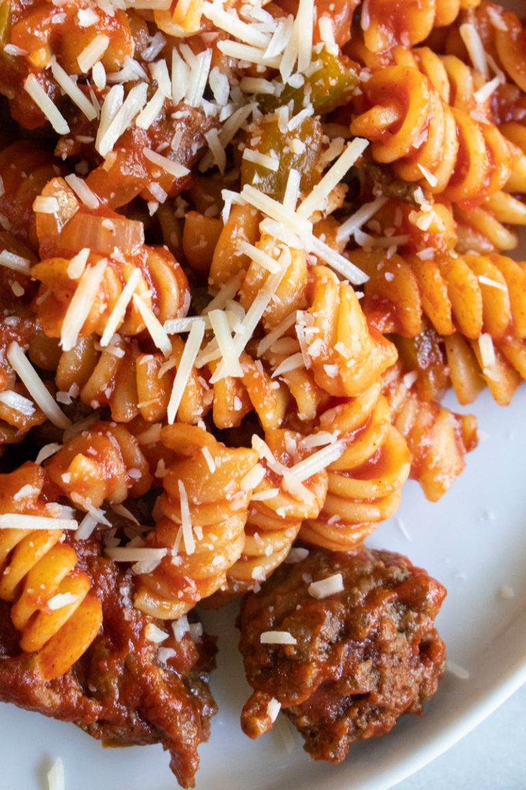 Tomato Beef Pasta - Recipe Girl