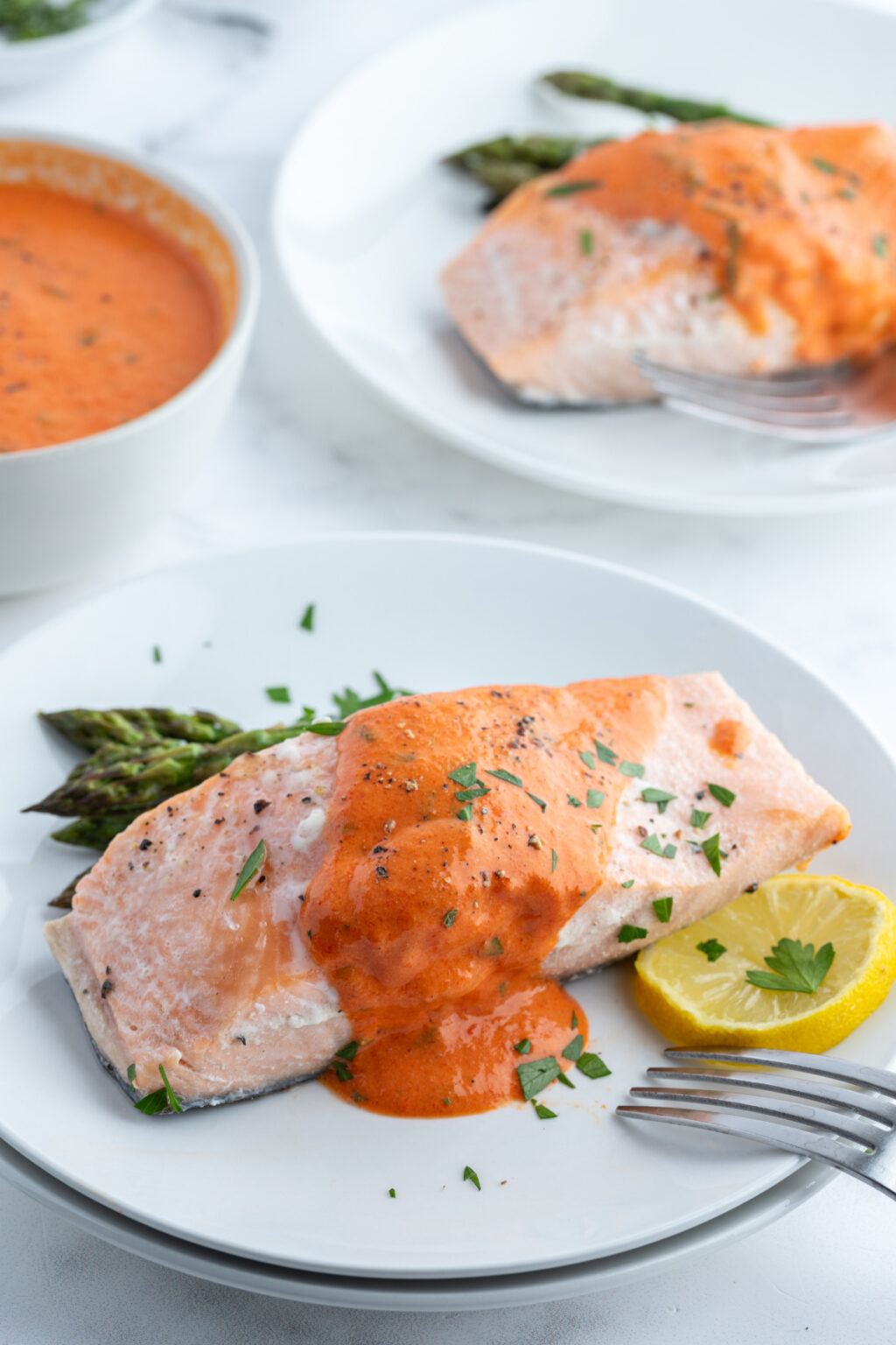 Cold Poached Salmon - Recipe Girl