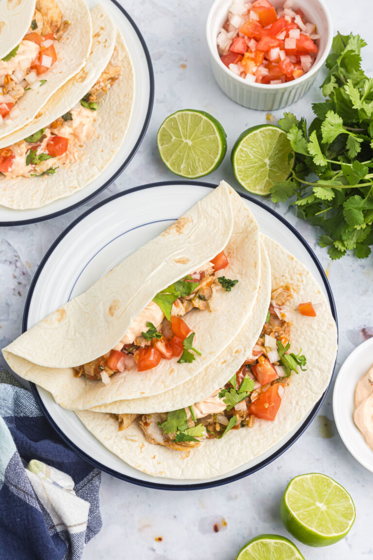 Snapper Tacos with Chipotle Cream - Recipe Girl®