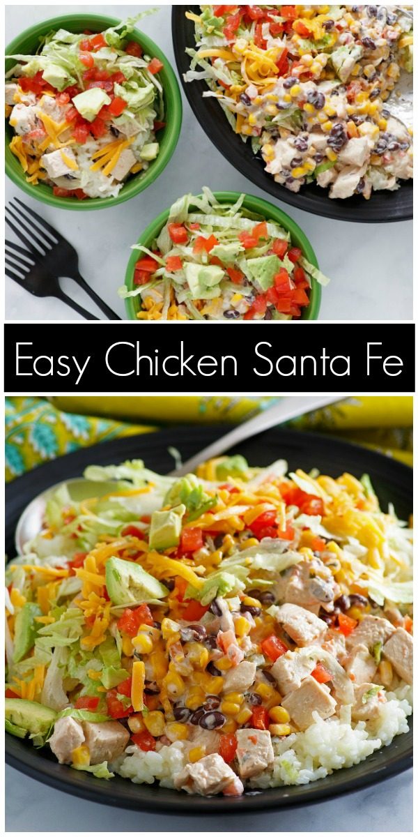 Easy Chicken Santa Fe - Recipe Girl