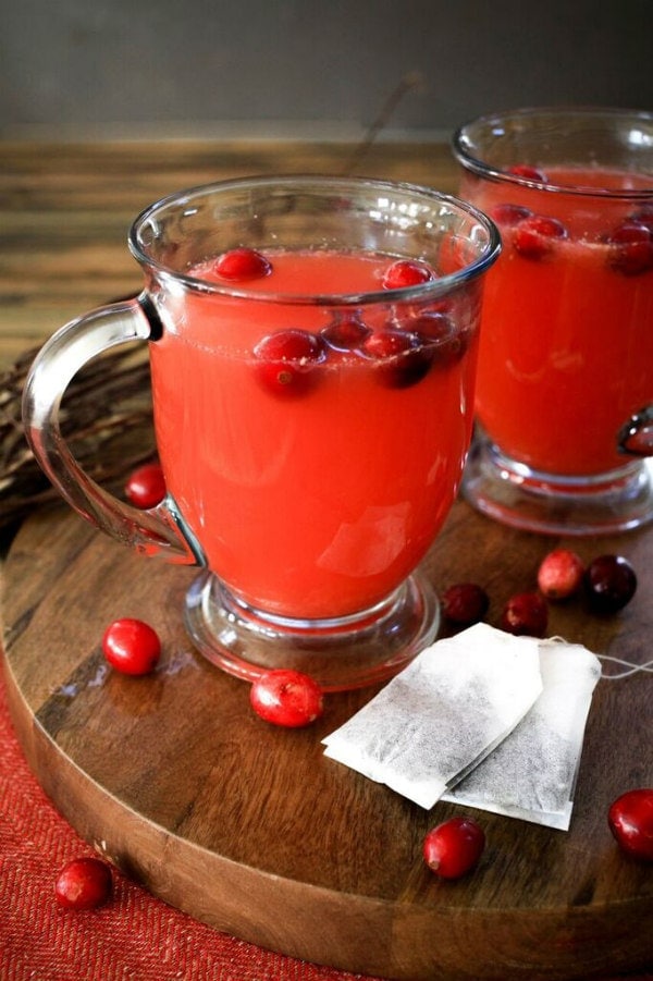 Hot Cranberry Tea - Recipe Girl